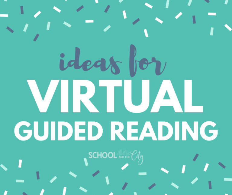Virtual Guided Reading Groups - School and the City