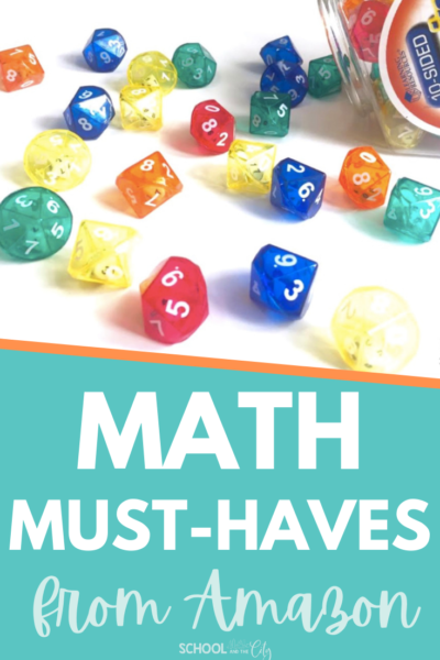 Amazon Must-Haves for Teaching Math - School and the City