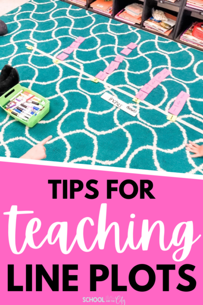 My Favorite Ways to Teach Line Plots - School and the City